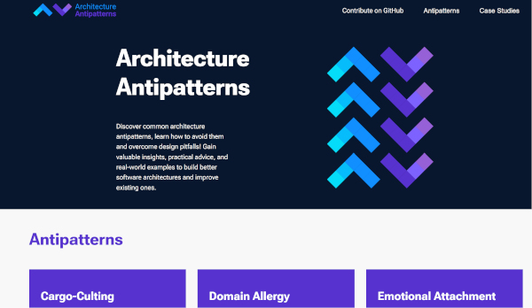 Architecture Antipatterns: Aus Fehlern lernen